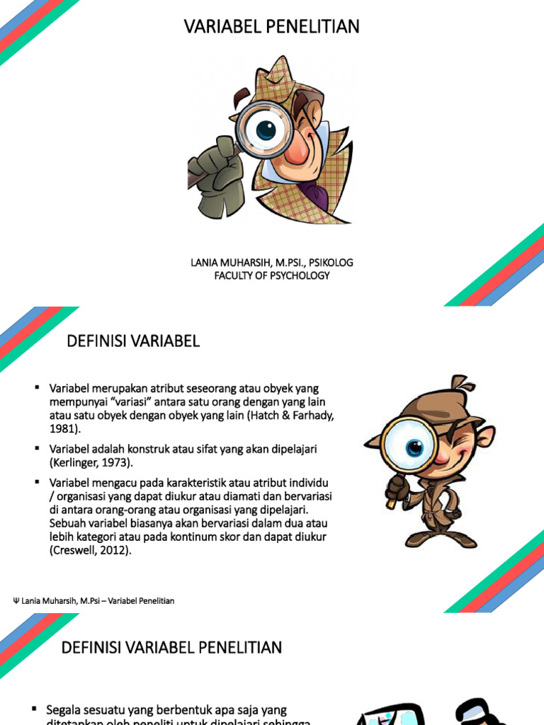 Variabel Penelitian dalam Animasi | PDF | Karier & Perkembangan ...