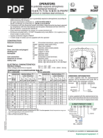 FP06P Data Sheet: FP06P-S1-04-32-NU-V-77A-24D-ML-30 | PDF | Valve | Mechanical Engineering