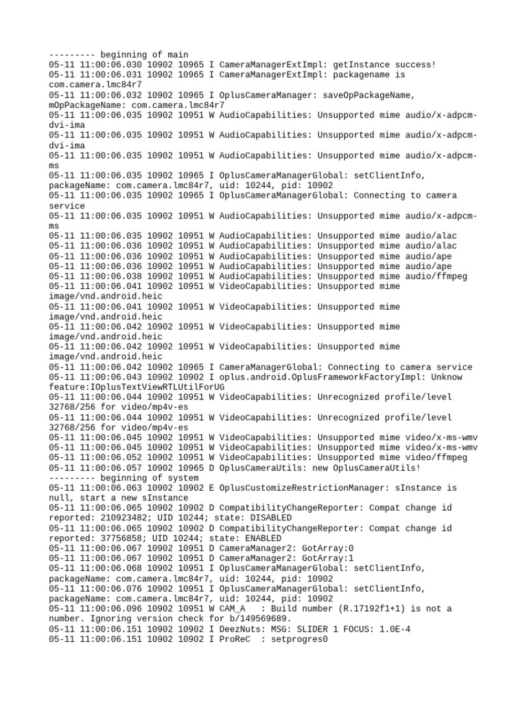 Logcat 1715400005946 | PDF | Computing | Software