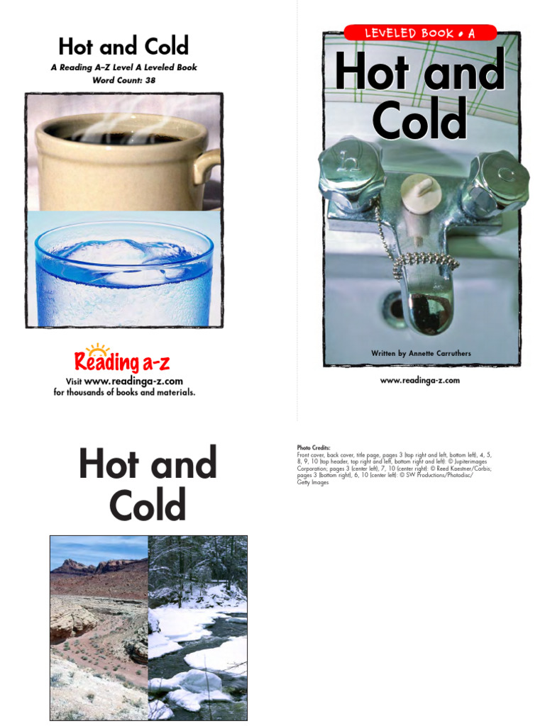 RAZ-A 095 Hot and Cold | PDF | Learning | Human Communication
