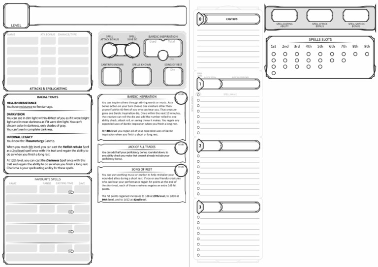 D&D Rascal Sheets P3-4 TB | PDF