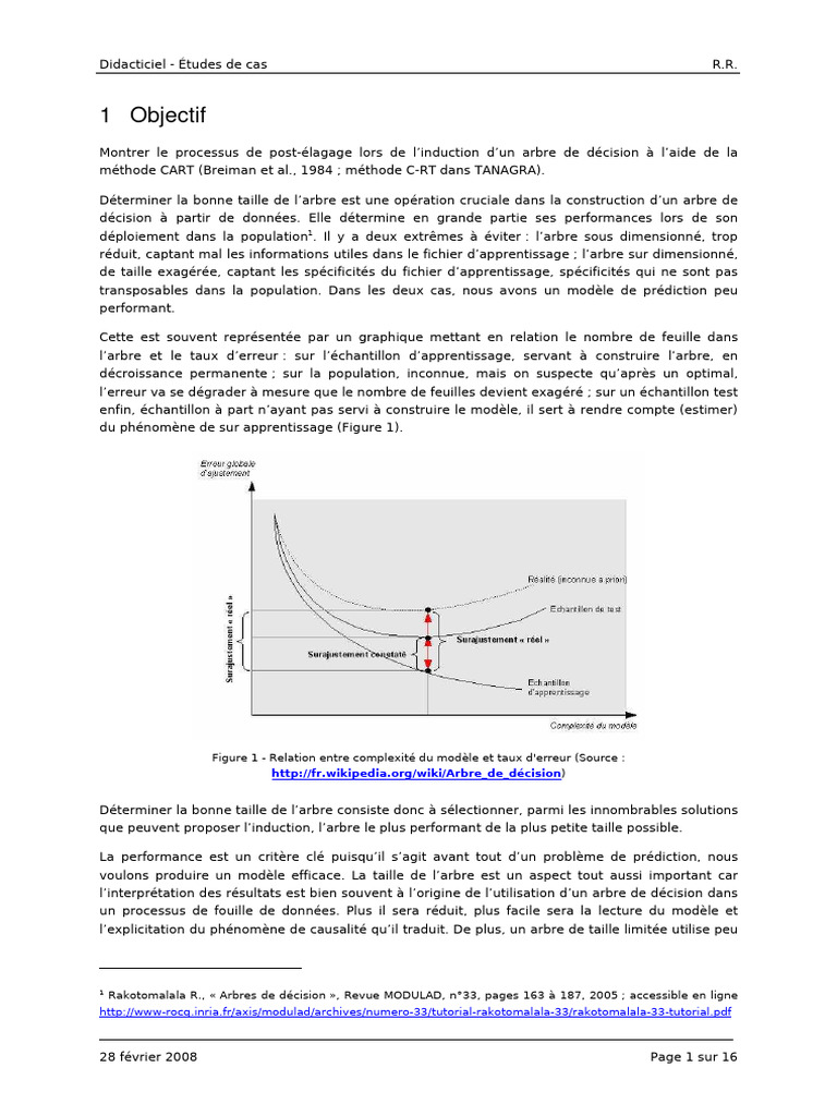 Decisiontree CART | PDF | Apprentissage automatique | Mathématiques ...