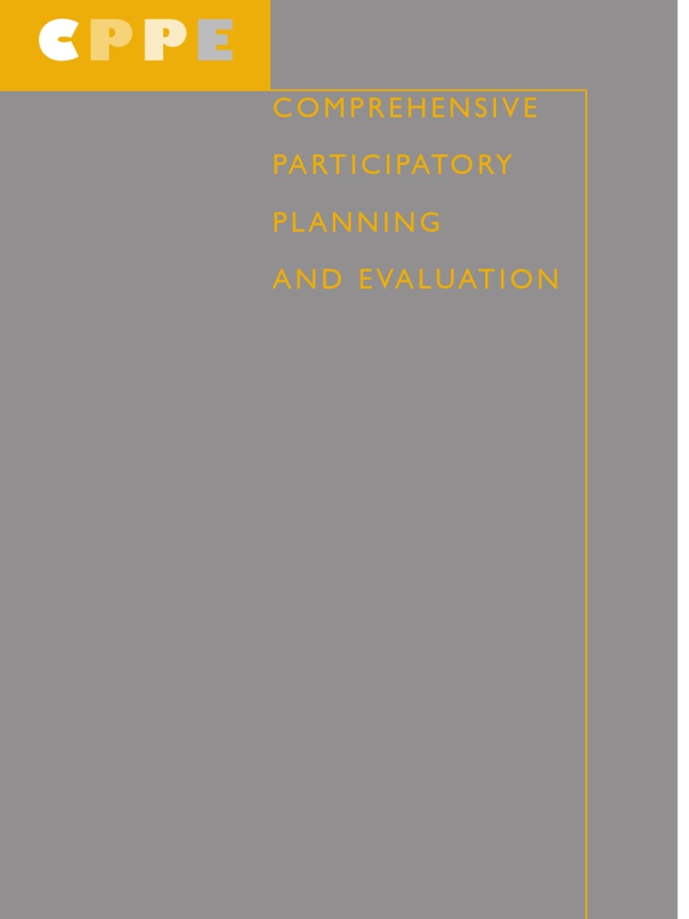 Comprehensive Participatory Planning & Evaluation | PDF | Causality | Qualitative Research