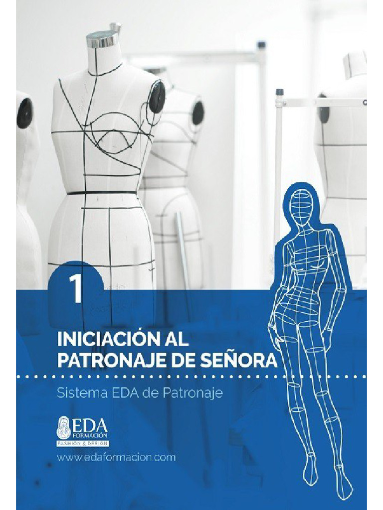 Iniciación Patronaje Señora. Sistema EDA | PDF | Ropa | Falda