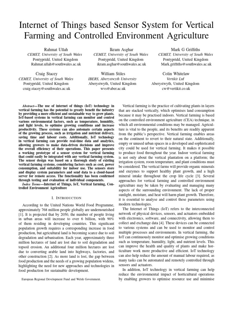 Vertikit Conf Paper | PDF | Internet Of Things | Gateway ...