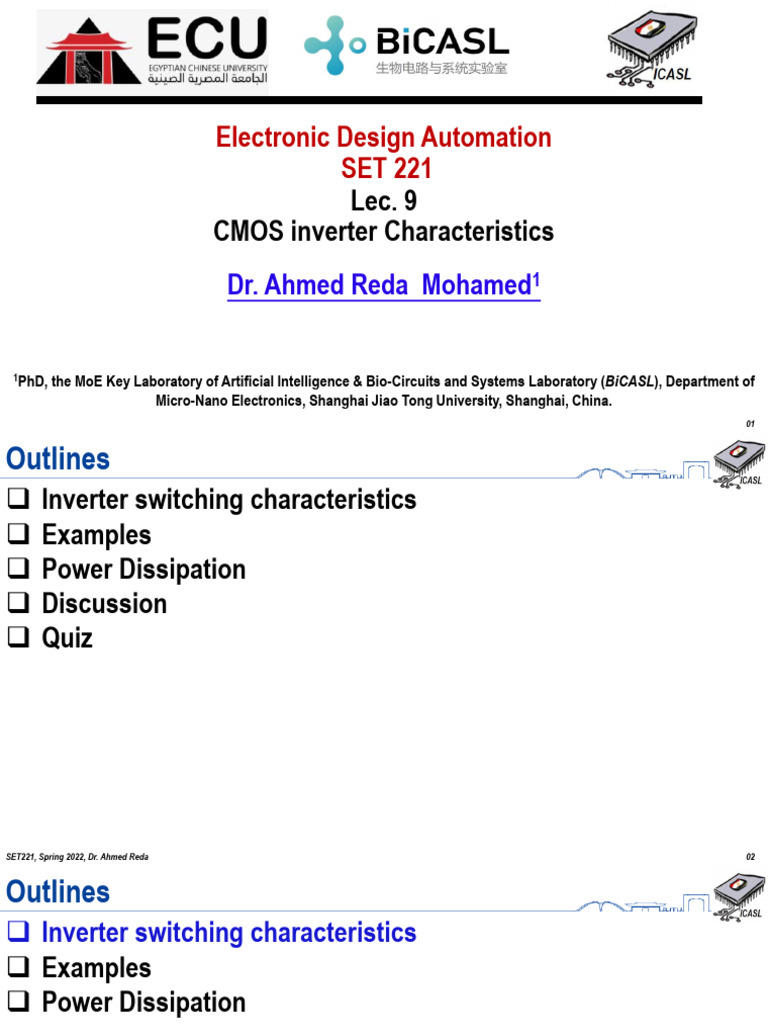 SET221 - Lec - 09 - CMOS VLSI Design | PDF | Logic Gate | Electronic Circuits