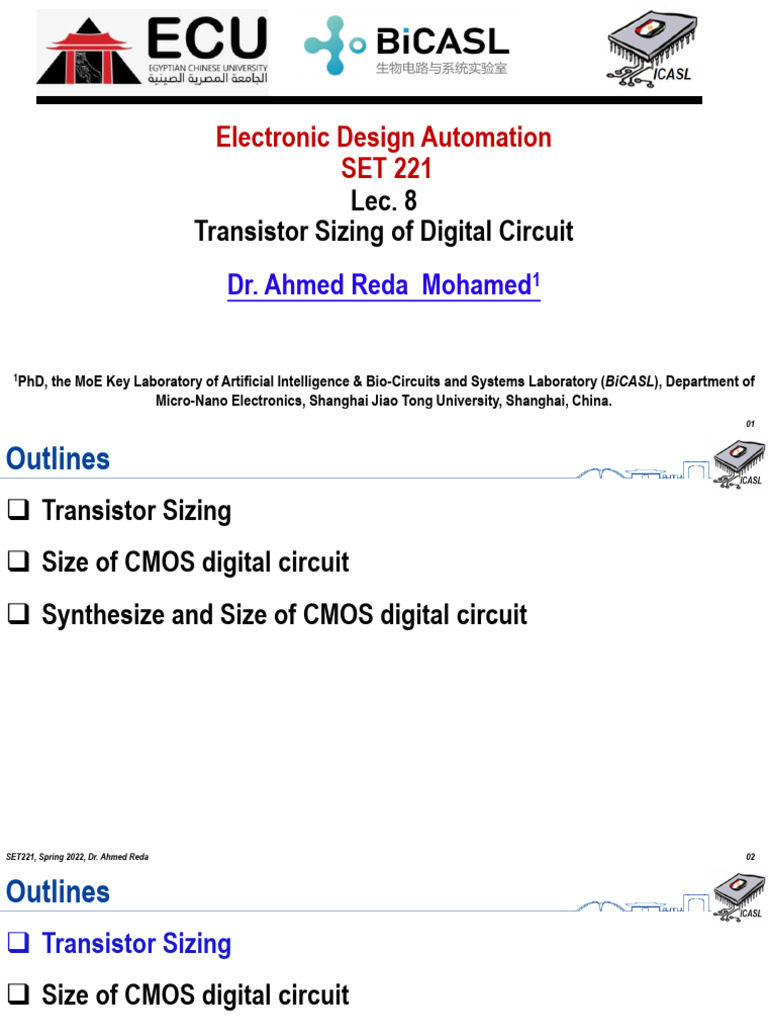 Set221 Lec 08 Cmos Vlsi Design | PDF | Cmos | Integrated Circuit