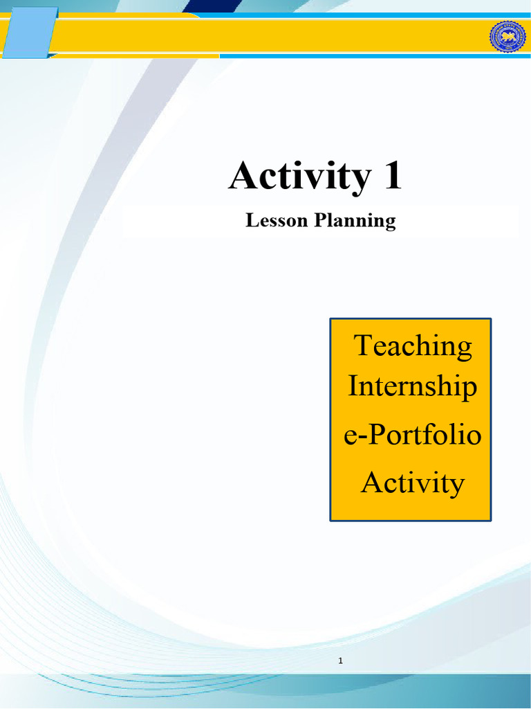 Lesson Planning for Teaching Interns | PDF | Lesson Plan | Learning