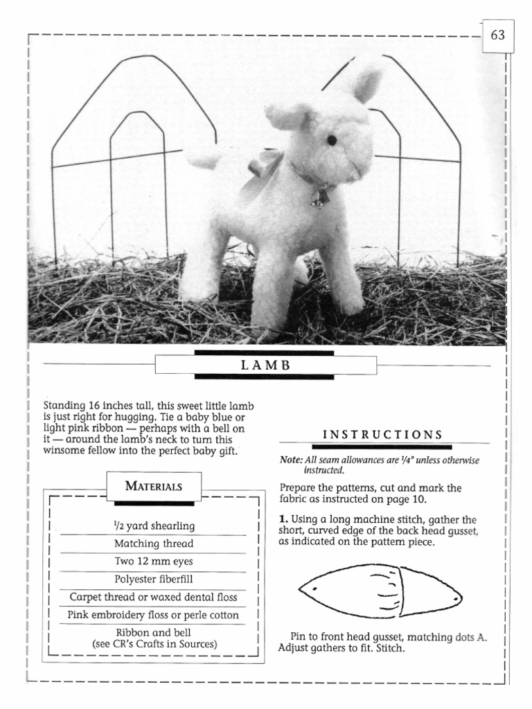 Lamb Instructions | PDF