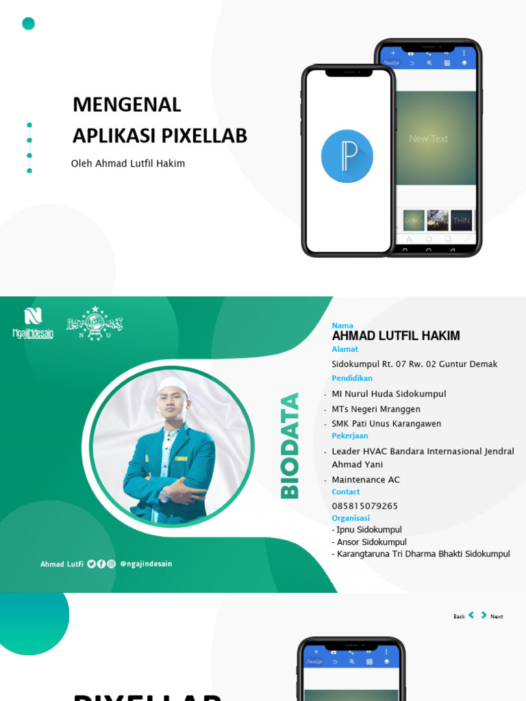 Memahami Aplikasi PixelLab untuk Edit Foto | PDF | Seni | Komputer