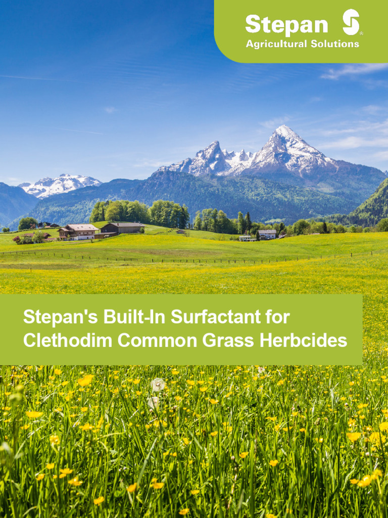 Clethodim Brochure | PDF | Herbicide | Surfactant