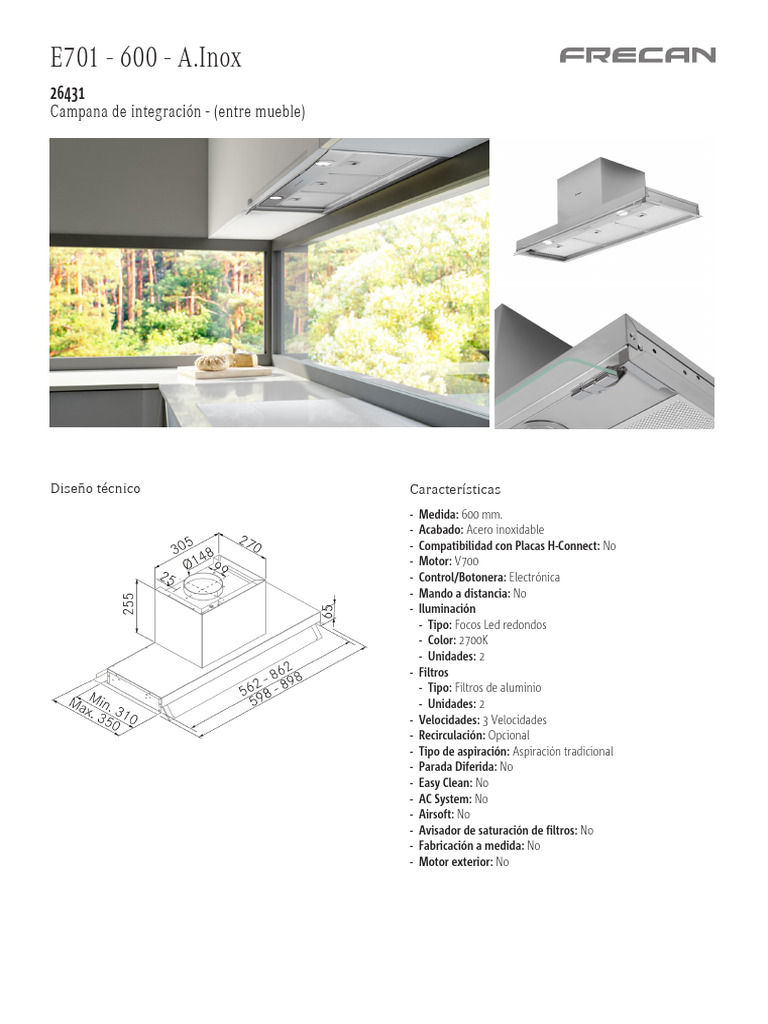Manual 26431-FP Frecan E701 | PDF