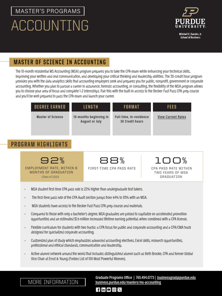 Fact Sheet Msa | PDF | Accounting | Certified Public Accountant