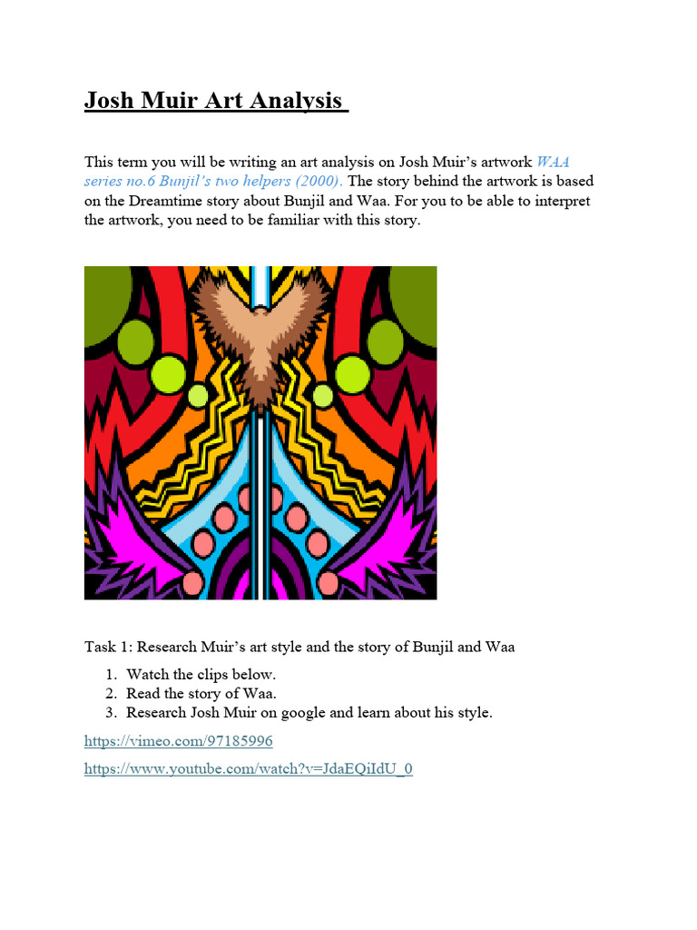 Art Analysis for Students | PDF