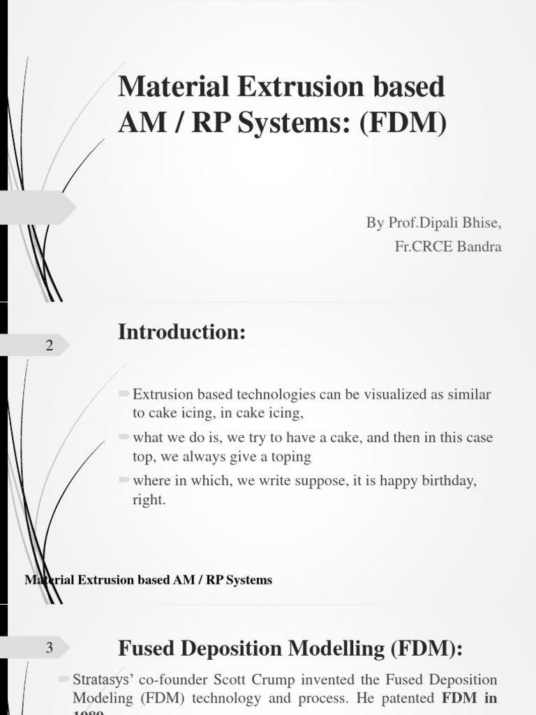 Fused Deposition Modelling PDF | PDF | Extrusion | 3 D Printing