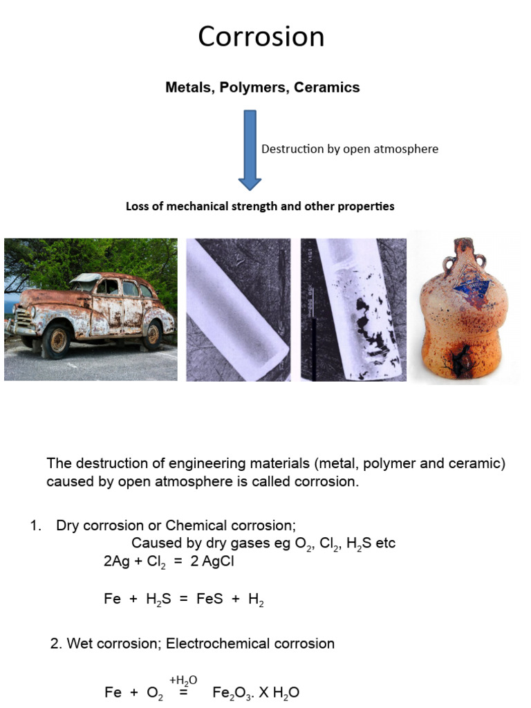 Corrosin | PDF | Corrosion | Chemical Elements