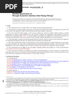 ASTM A105/A105M Standard Overview | PDF | Heat Treating | Pipe (Fluid ...