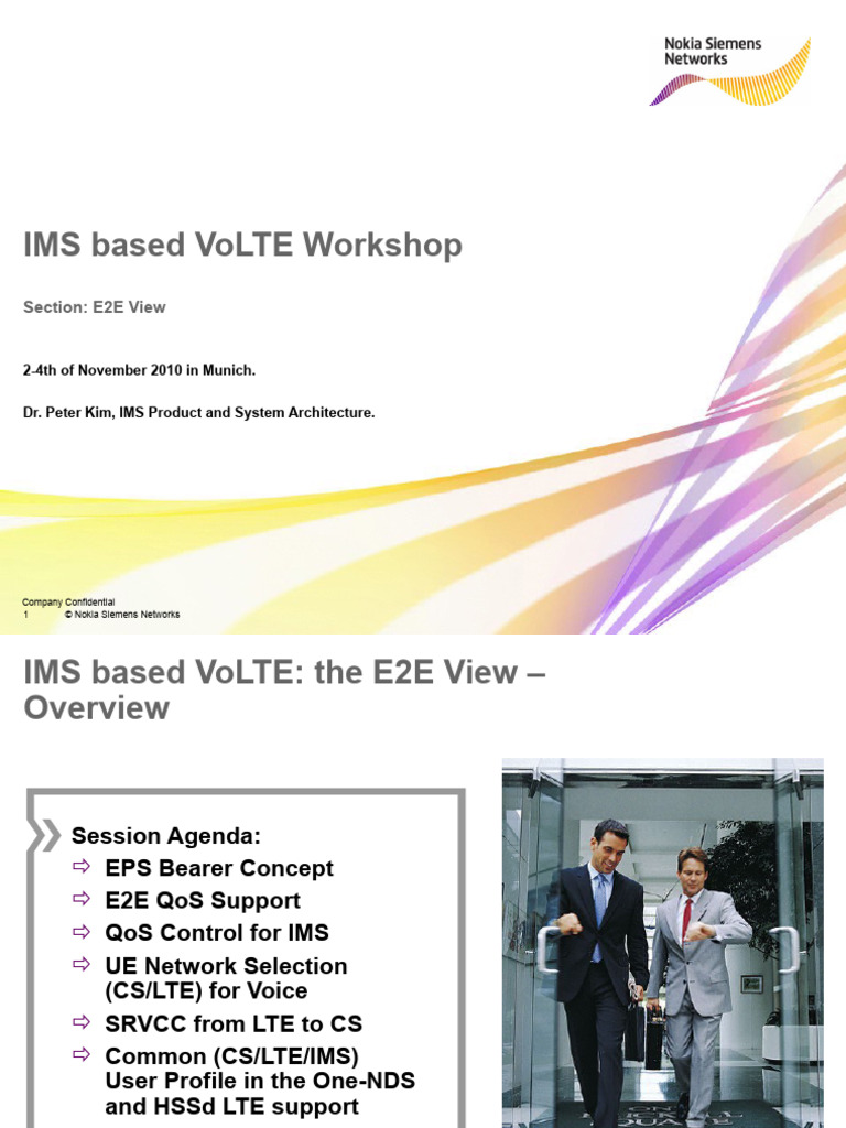 IMS LTE Enabling Section E2E v1.0 | PDF | Information And ...