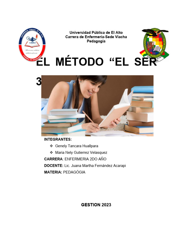 El Ser 3 | PDF | Memoria | Aprendizaje
