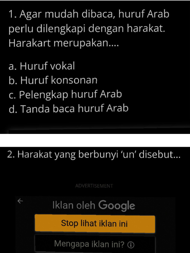 Contoh Soal Kelas 6 sms2 Mardiang | PDF
