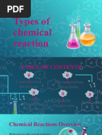 Types of Rxns Summary Table Chart | PDF