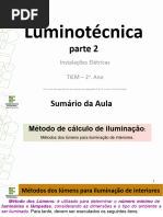 Cálculo Luminotécnico: Guia Prático | PDF | Luz | Iluminação