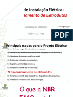 Tabela de Dimensionamento de Eletroduto | PDF | Eletricidade | Eletricista
