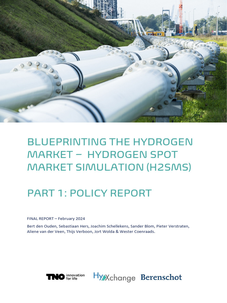 HyXchange - Blueprinting The Hydrogen Market - Hydrogen Spot Market ...