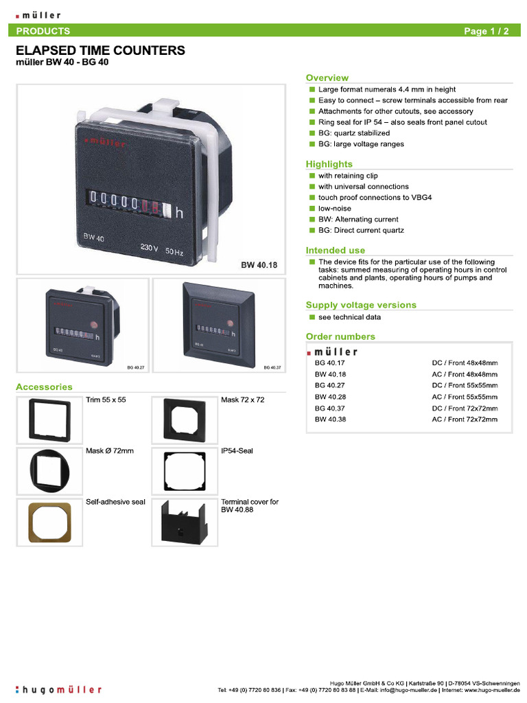 datasheet-1893903-mueller-bw-4018-230v-60hz-service-hours-counter ...