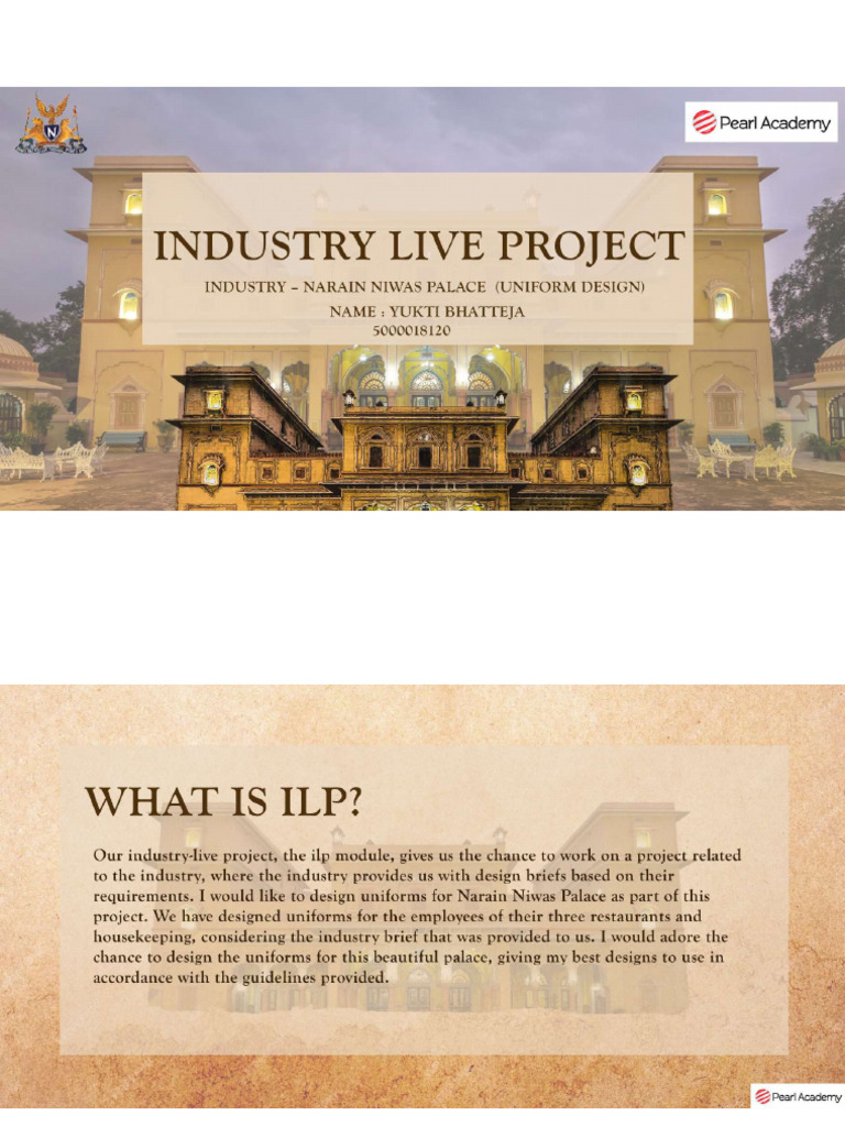 Industry Live Project | PDF