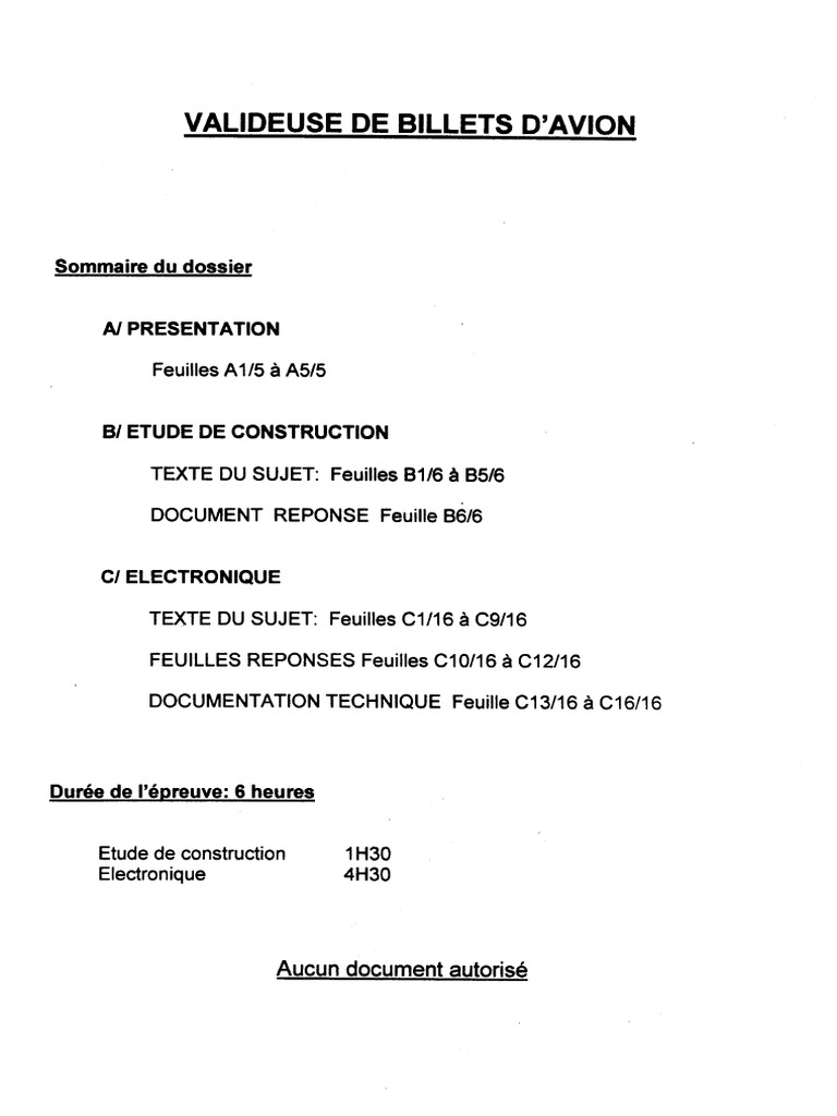 1997 Valideuse | PDF