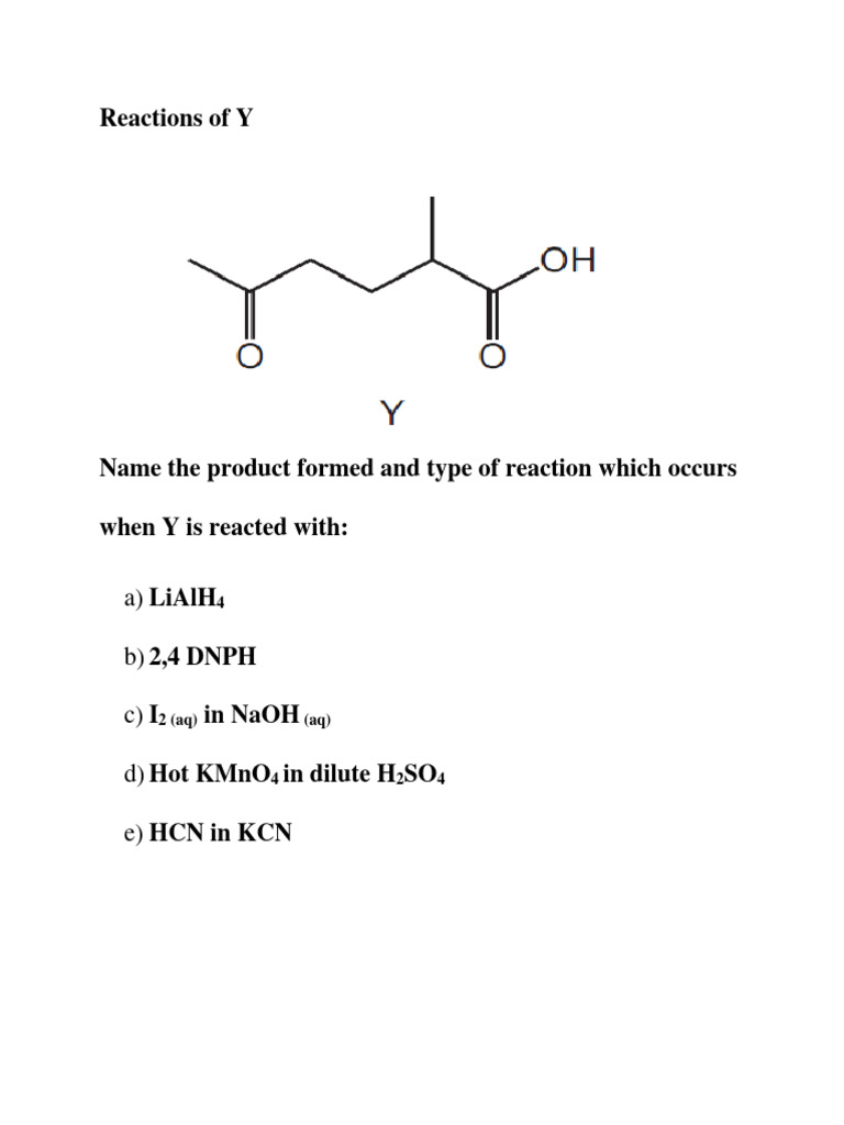 Activity 2 (Chemistry Task) | PDF