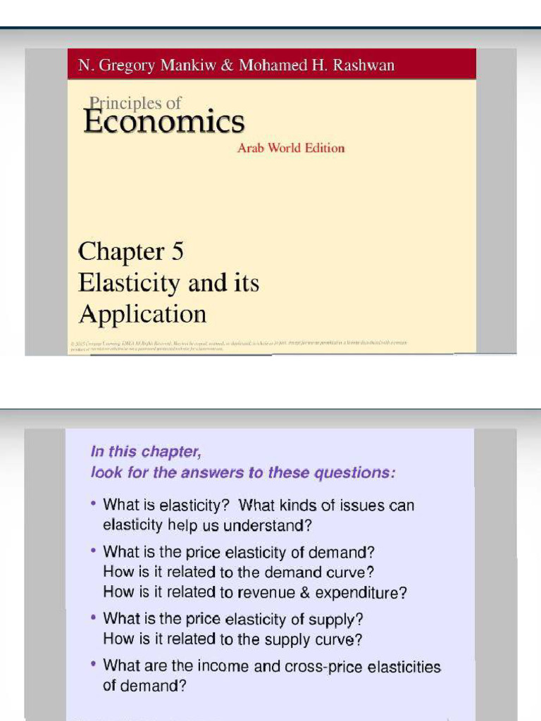 Mankiw Chapter 5 Slides | PDF