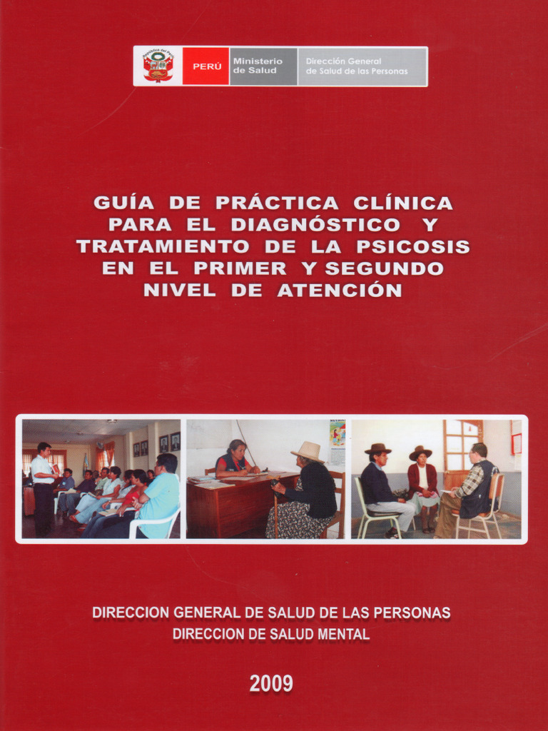 RM-2008-750-MINSA Guía de Práctica Clínica para El Diagnóstico y Tratamiento de La Psicosis en ...