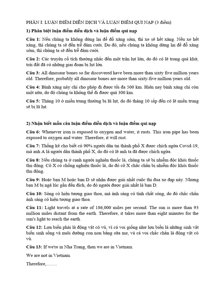 ĐỀ THI CUỐI KỲ TƯ DUY | PDF