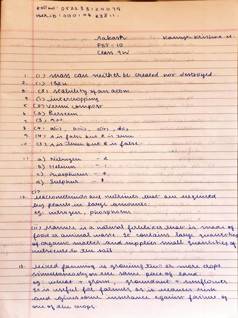 FST 10 Kamyakrishna | PDF