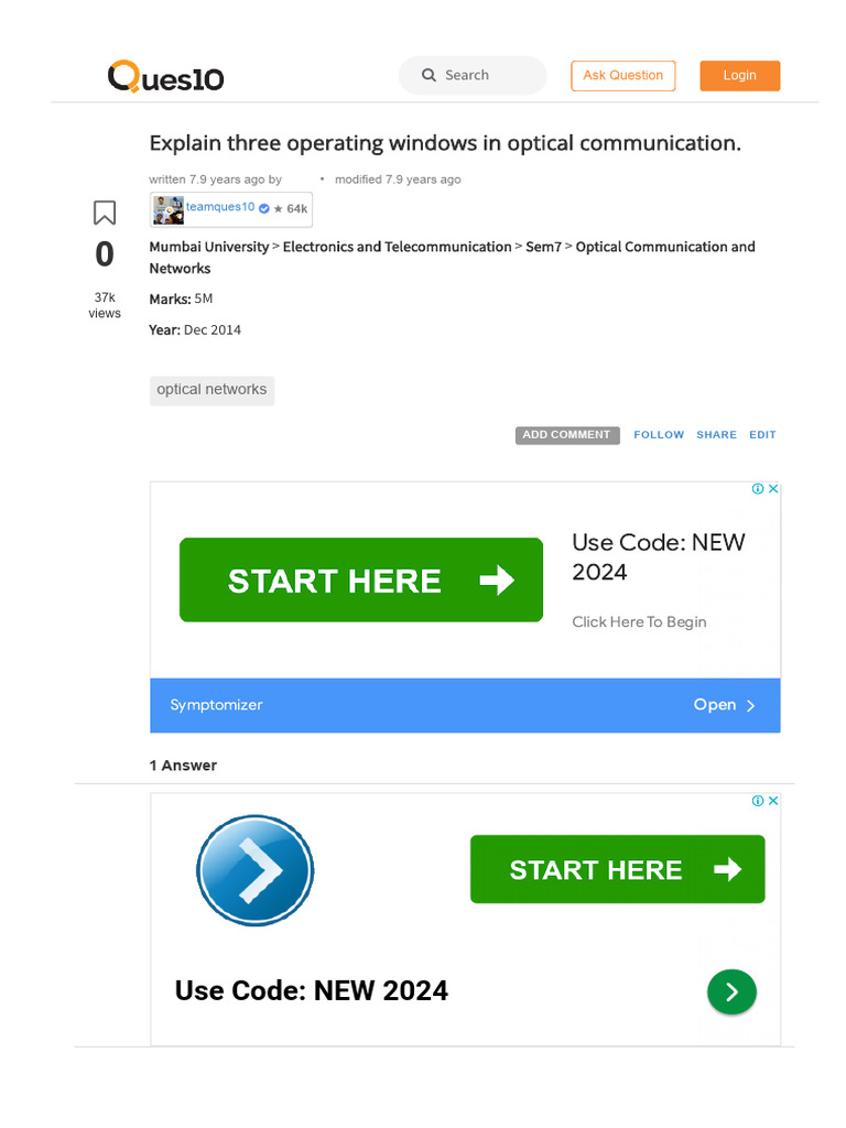 optical windows | PDF | Optical Fiber | Attenuation
