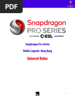 2025 Predator League Philippine Qualifiers - DOTA 2 Rulebook | PDF | Tournament | Sports
