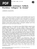 1947 Punjab Train Massacre Analysis | PDF | Partition Of India | Violence