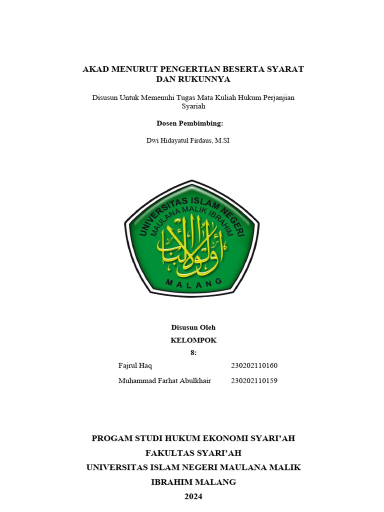 Akad (Fajrul Haq, Farhat Abulkhair) | PDF