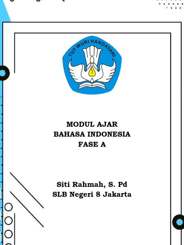 Modul Ajar Dan Perangkat Pembelajaran Aksi 1 (Siti Rahmah) Revisi | PDF