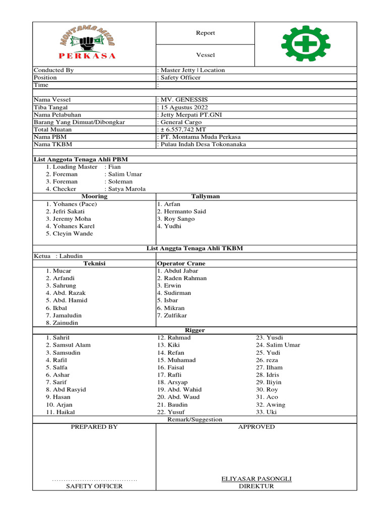 Loading Master PBM | PDF