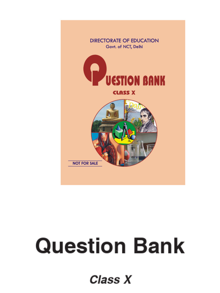 Question Bank Class-X English Medium | PDF | Marie Curie | Lepidoptera
