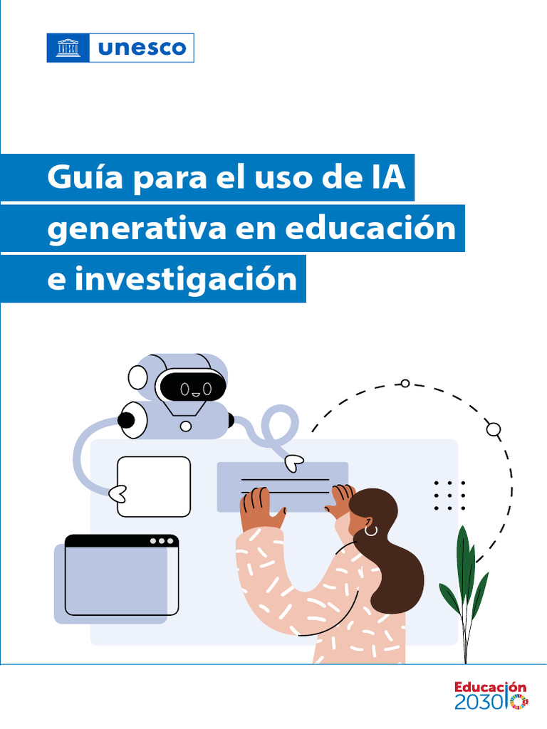 Guía para El Uso de IA Generativa en Educación | PDF | Inteligencia artificial | Inteligencia ...