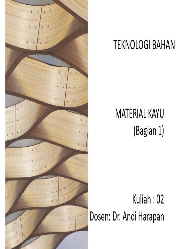 Jenis dan Manfaat Material Kayu | PDF | Griya & Taman