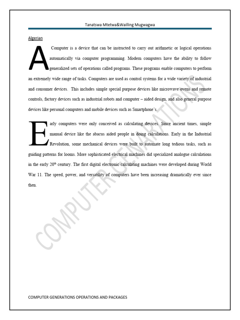 Computers 2 | PDF | Technology & Engineering