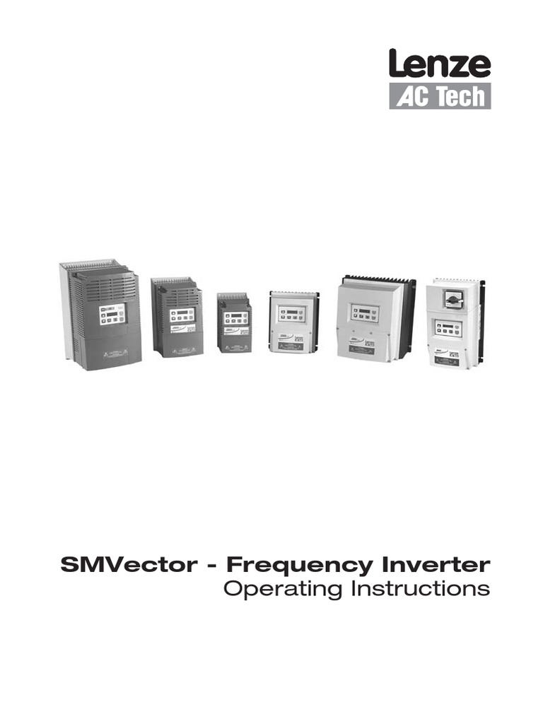 Lenze SMV Manual | PDF | Electromagnetic Compatibility | Power Inverter