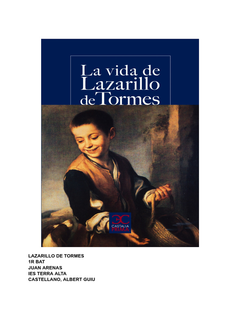 Análisis de "Lazarillo de Tormes" | PDF | Novela negra, policíaca y ...