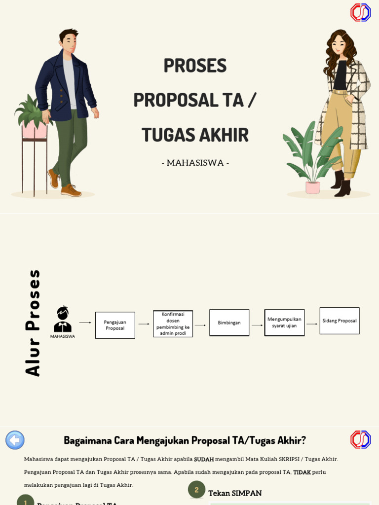 Guideline Operasional Proposal TA Atau TA (Mahasiswa) | PDF