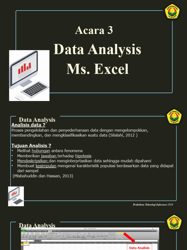 Panduan Analisis Data Excel | PDF